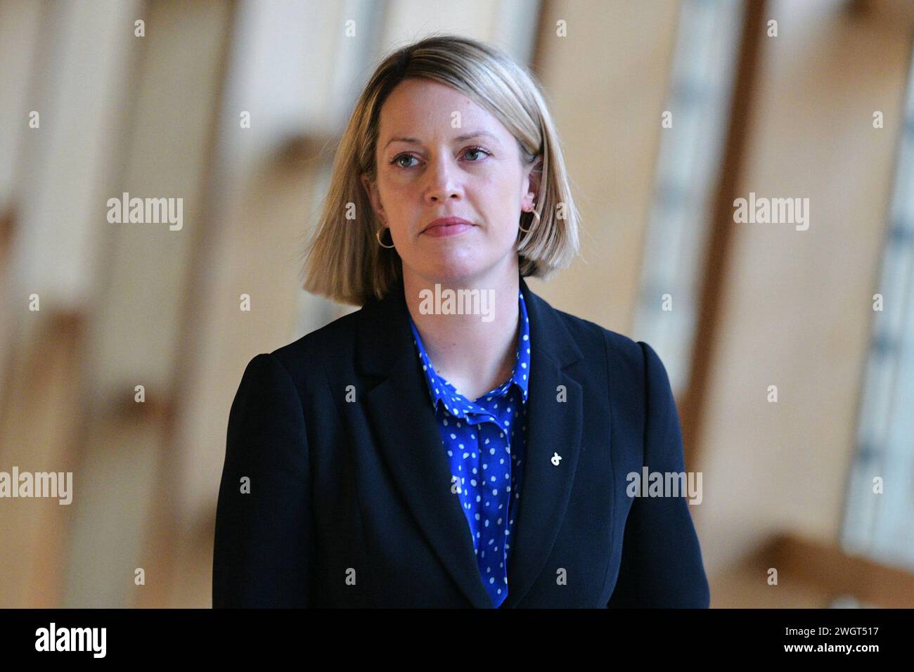 Edinburgh Scotland, UK 06 February 2024. Cabinet Secretary for ...