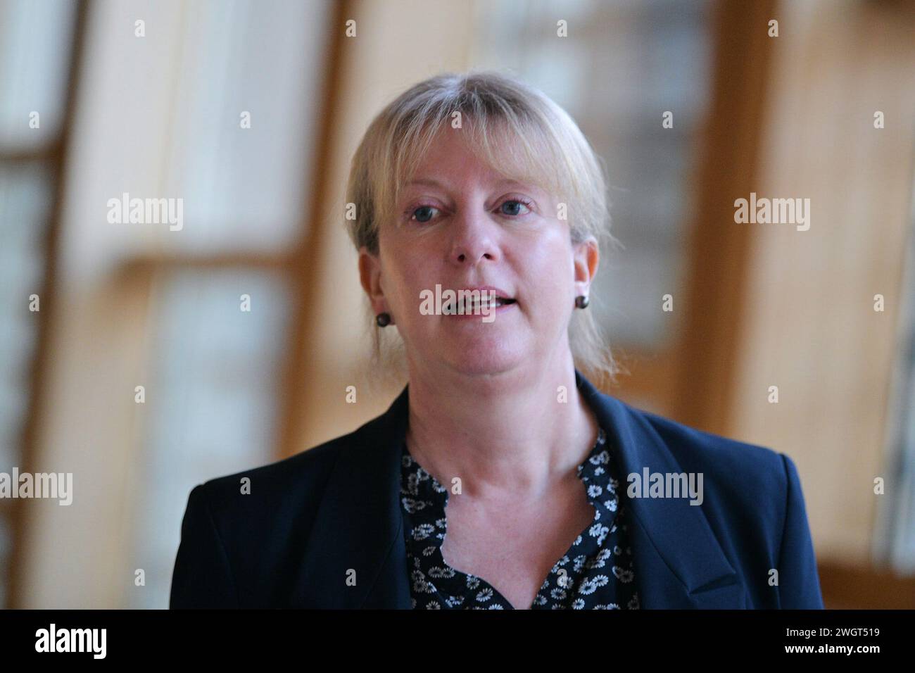 Edinburgh Scotland, UK 06 February 2024. Deputy First Minister Shona ...