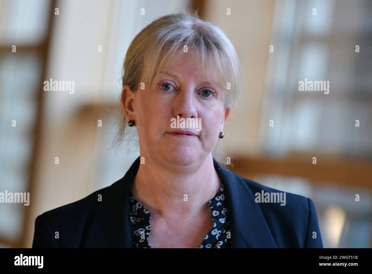 Edinburgh Scotland, UK 06 February 2024. Deputy First Minister Shona ...
