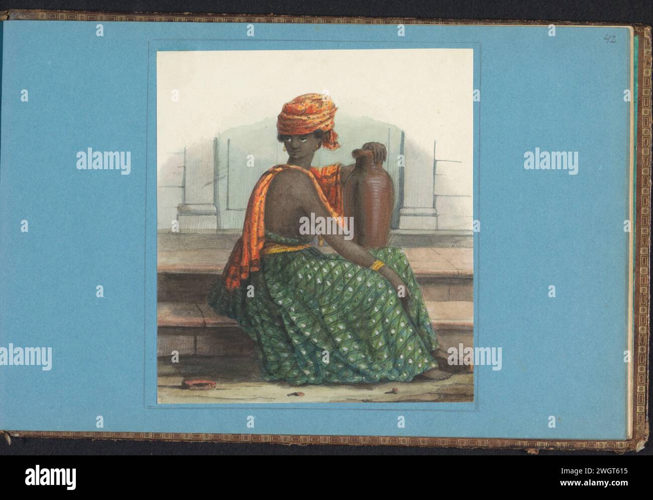 Woman in Koto Misi, Jacob Marius Adriaan Martini van Geffen, in or ...