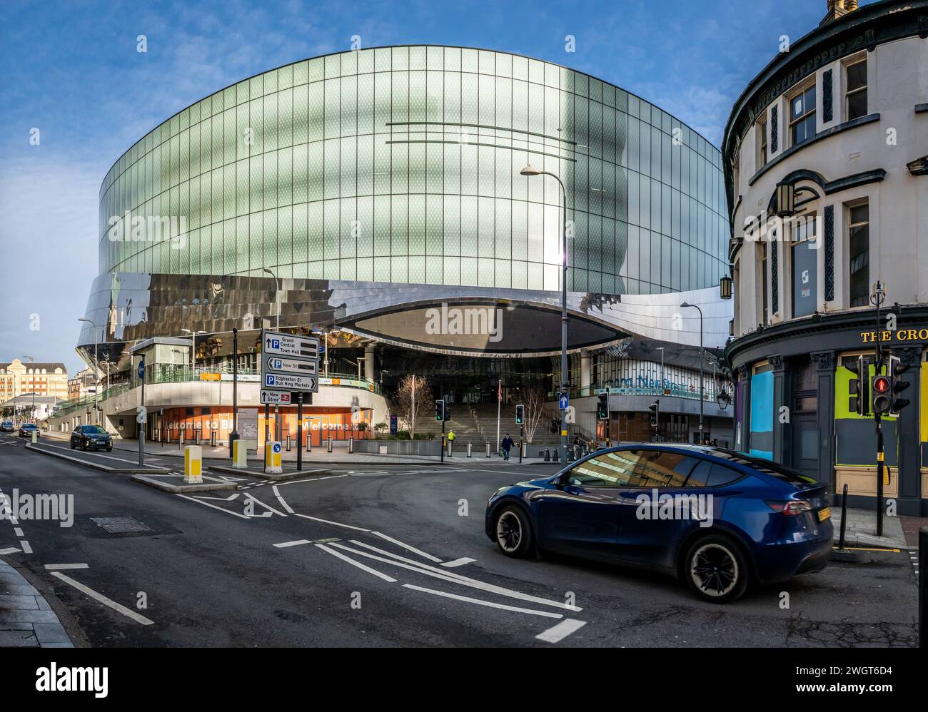 BIRMINGHAM NEW STREET STATION, BIRMINGHAM, UK - FEBRUARY 1, 2024. The ...
