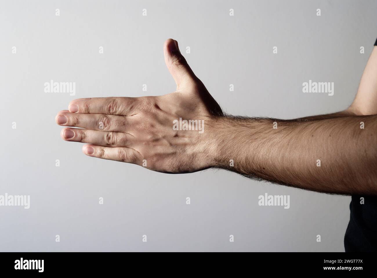 Adult sign language hi-res stock photography and images - Alamy