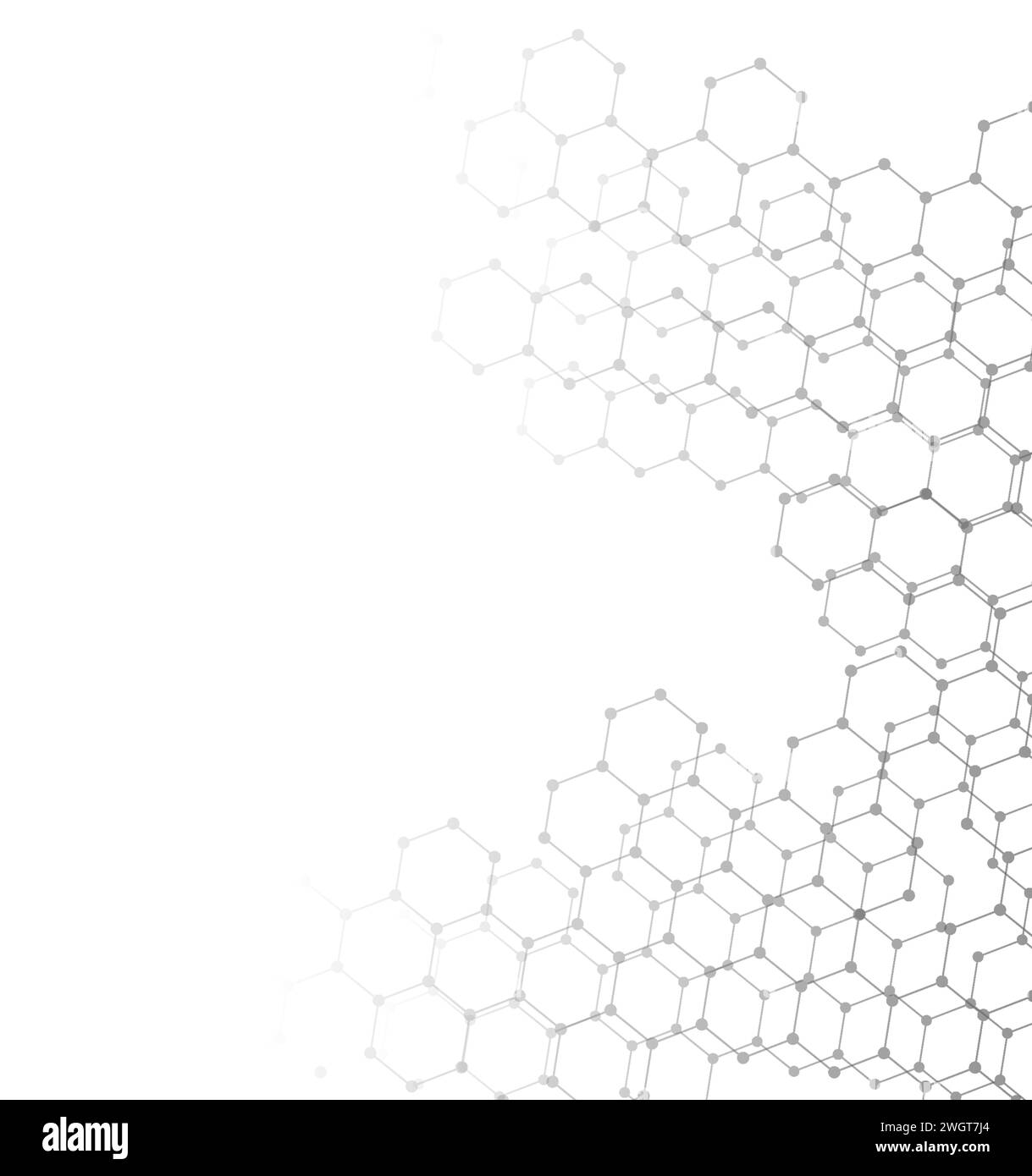 Abstract Technology Background Science Abstract Background With Copy Space Stock Vector