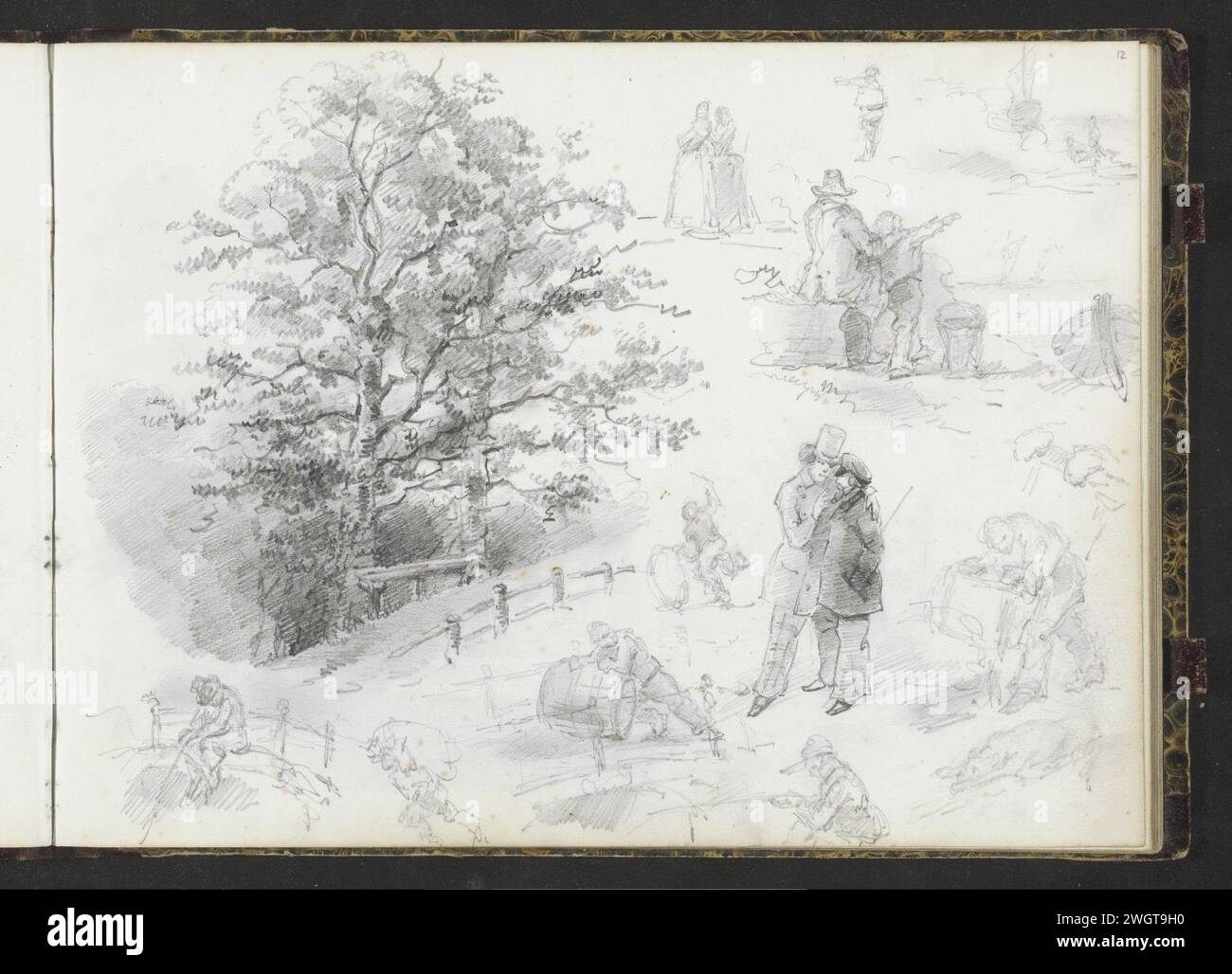 Walking figures study sheets hi-res stock photography and images - Alamy