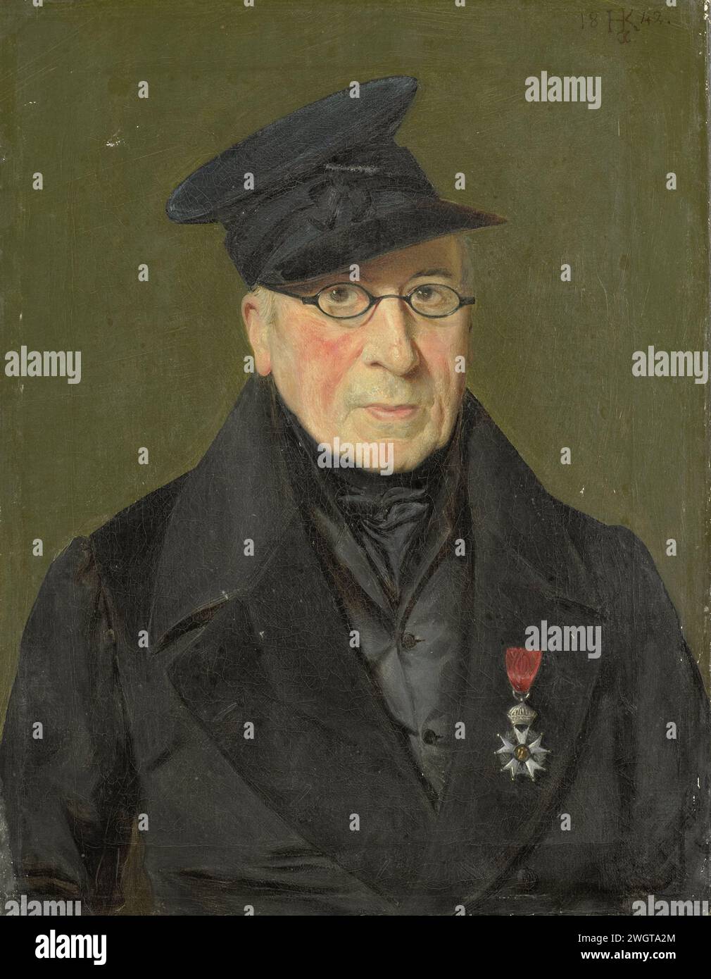 Pieter Janson (1765-1851). Painter and Etser, Major der Kurassiers out ...