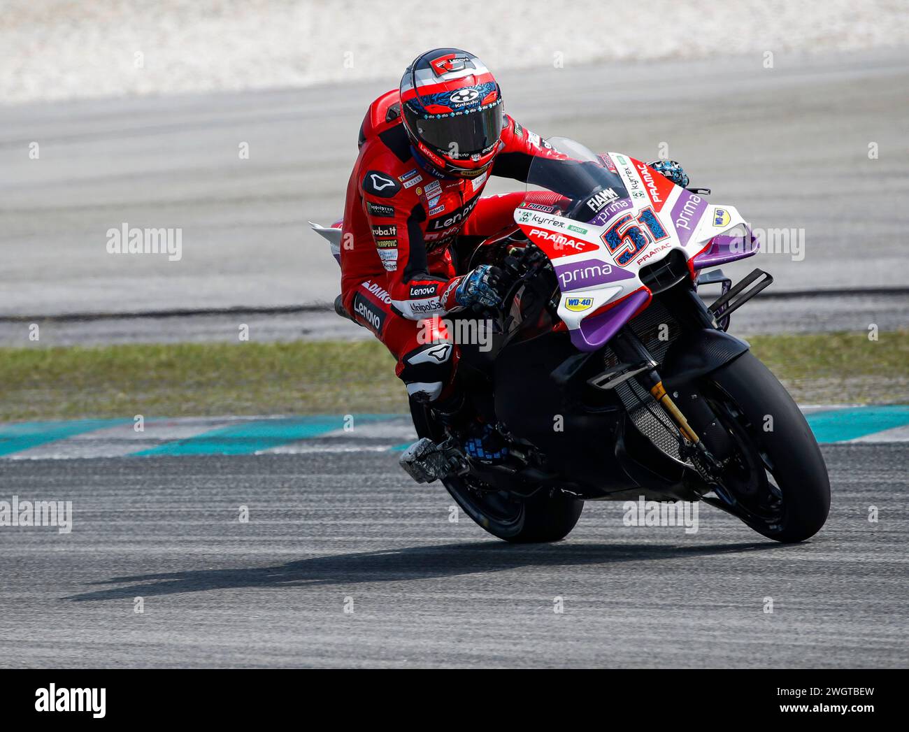 Kuala Lumpur, Malaysia. 06th Feb, 2024. Italian rider Michele Pirro of ...