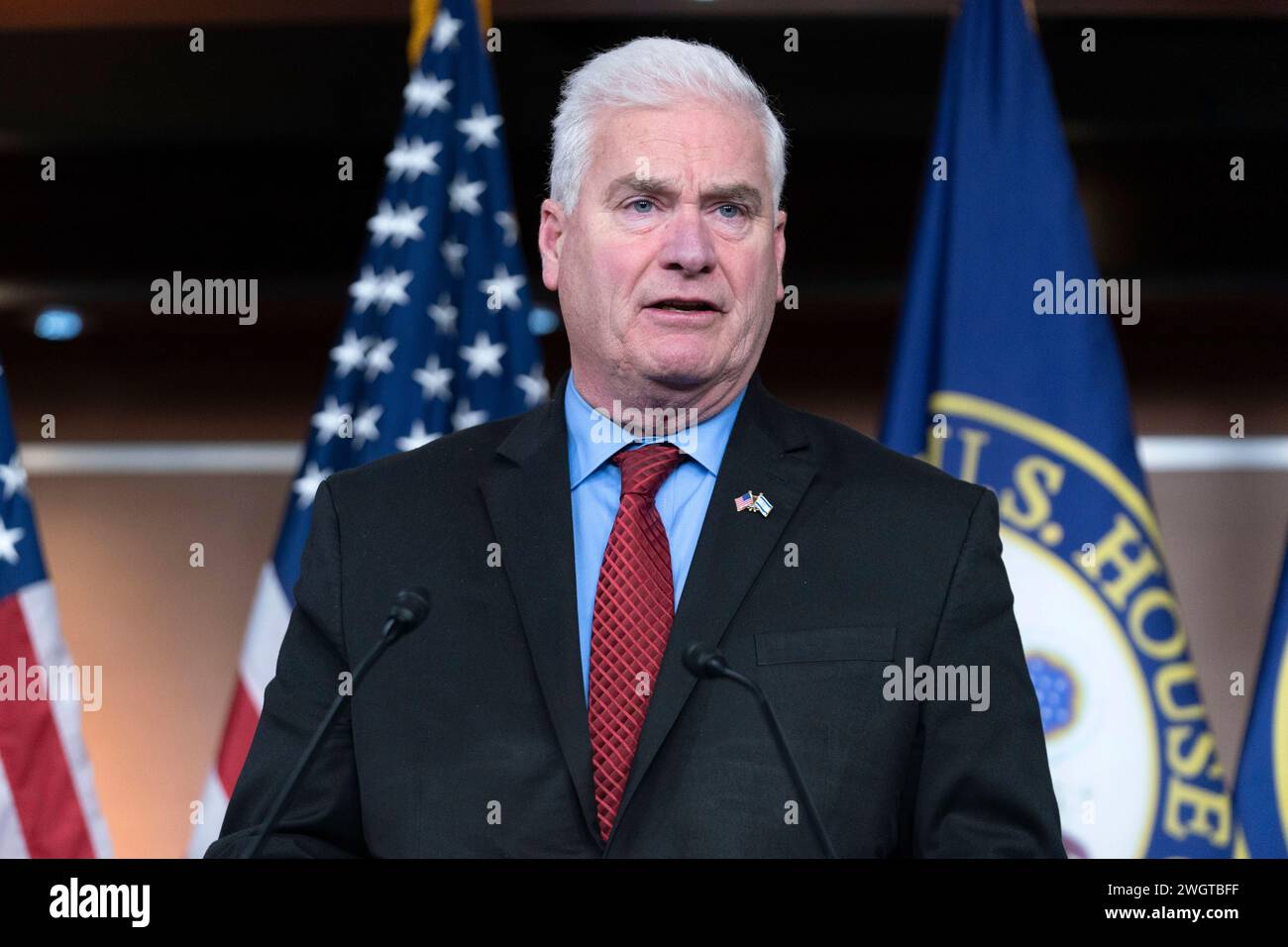 Majority Whip Tom Emmer, R-Minn., speaks during a news conference on ...