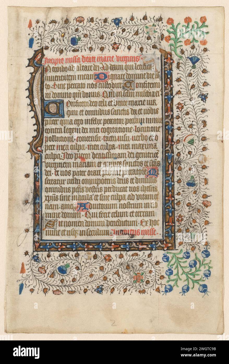 Parchment library study medieval hi-res stock photography and images ...