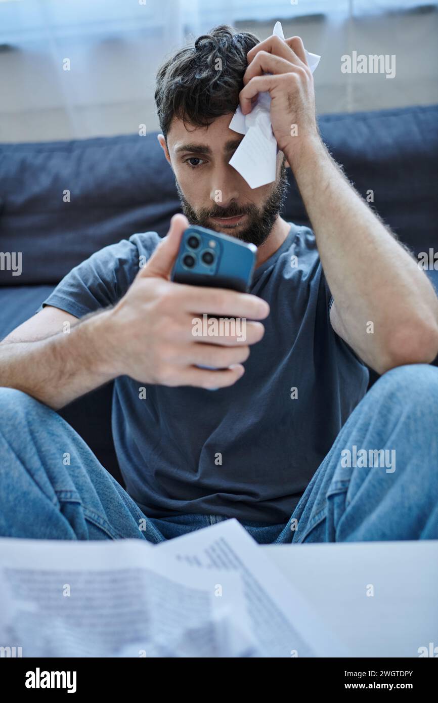 Suffering desperation hi-res stock photography and images - Alamy