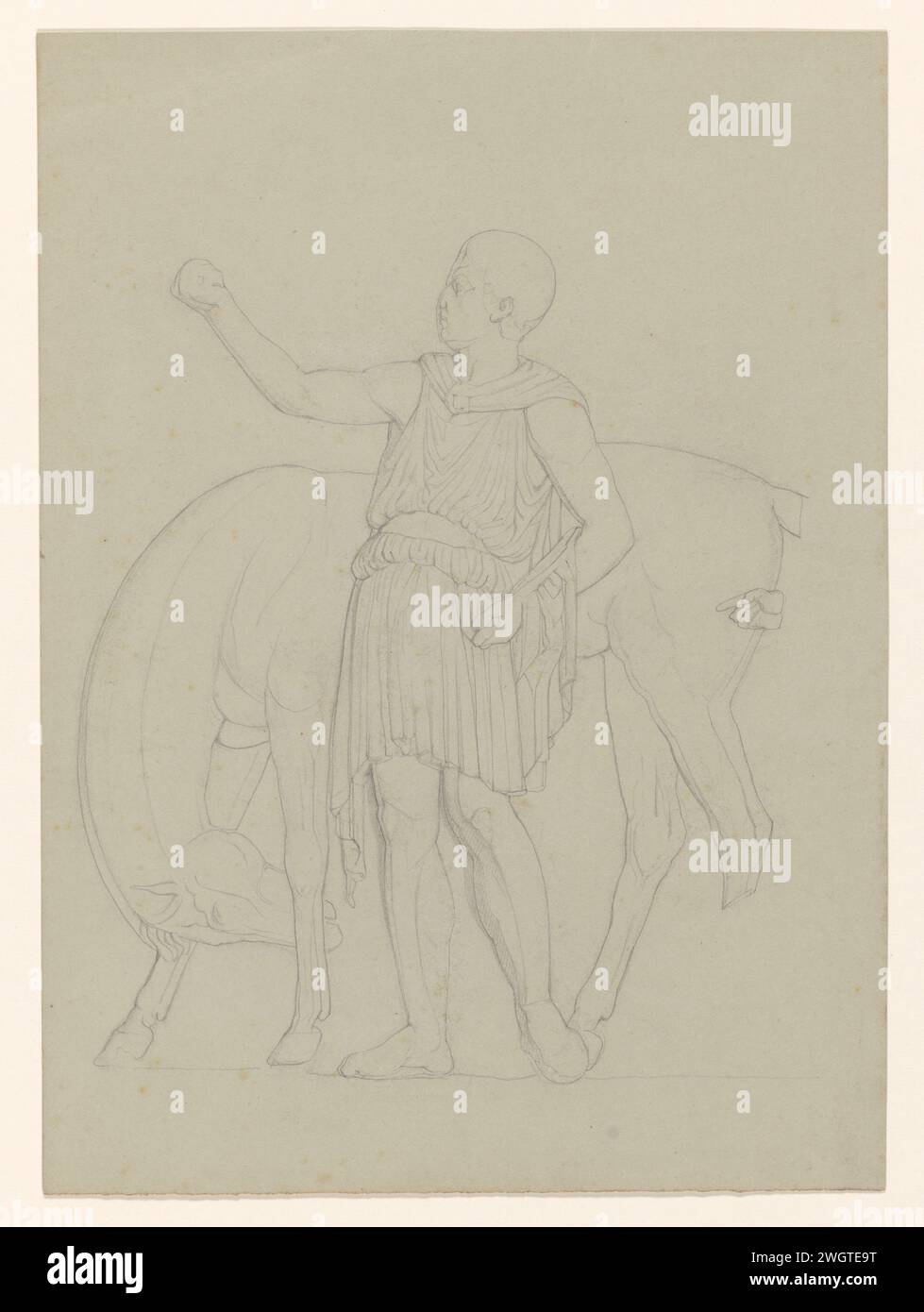 Man and Horse, Johan Michaël Schmidt Crans, After Anonymous, 1840 ...