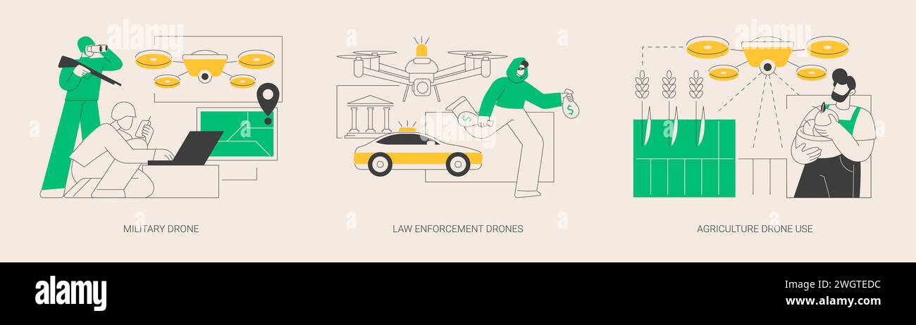 Aircraft technology abstract concept vector illustrations Stock Vector ...