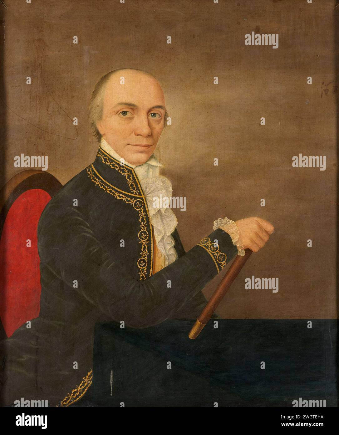 Portrait of Johannes Siberg, Governor-General of the Dutch East Indies ...
