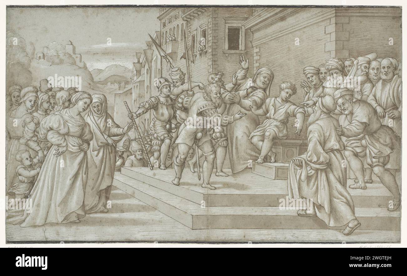 Judiciary of Daniël, Anonymous, After Pomponio Amalteo, 1525 - 1600 ...