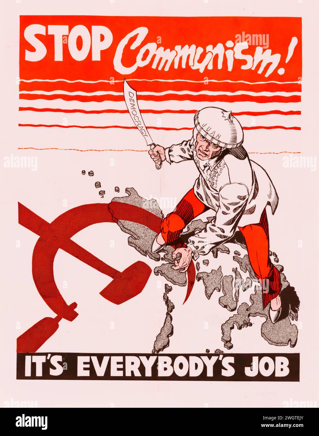 Stop poster art hi-res stock photography and images - Alamy