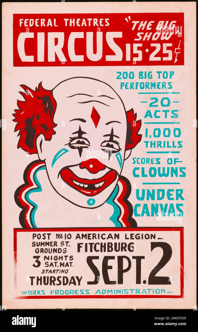 Antique circus poster hi-res stock photography and images - Alamy