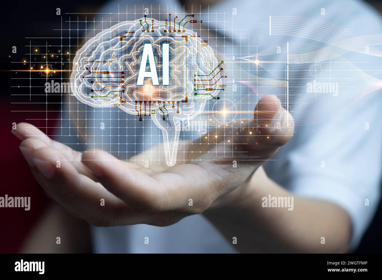 Concepts of using AI in daily life Processing with AI system ...