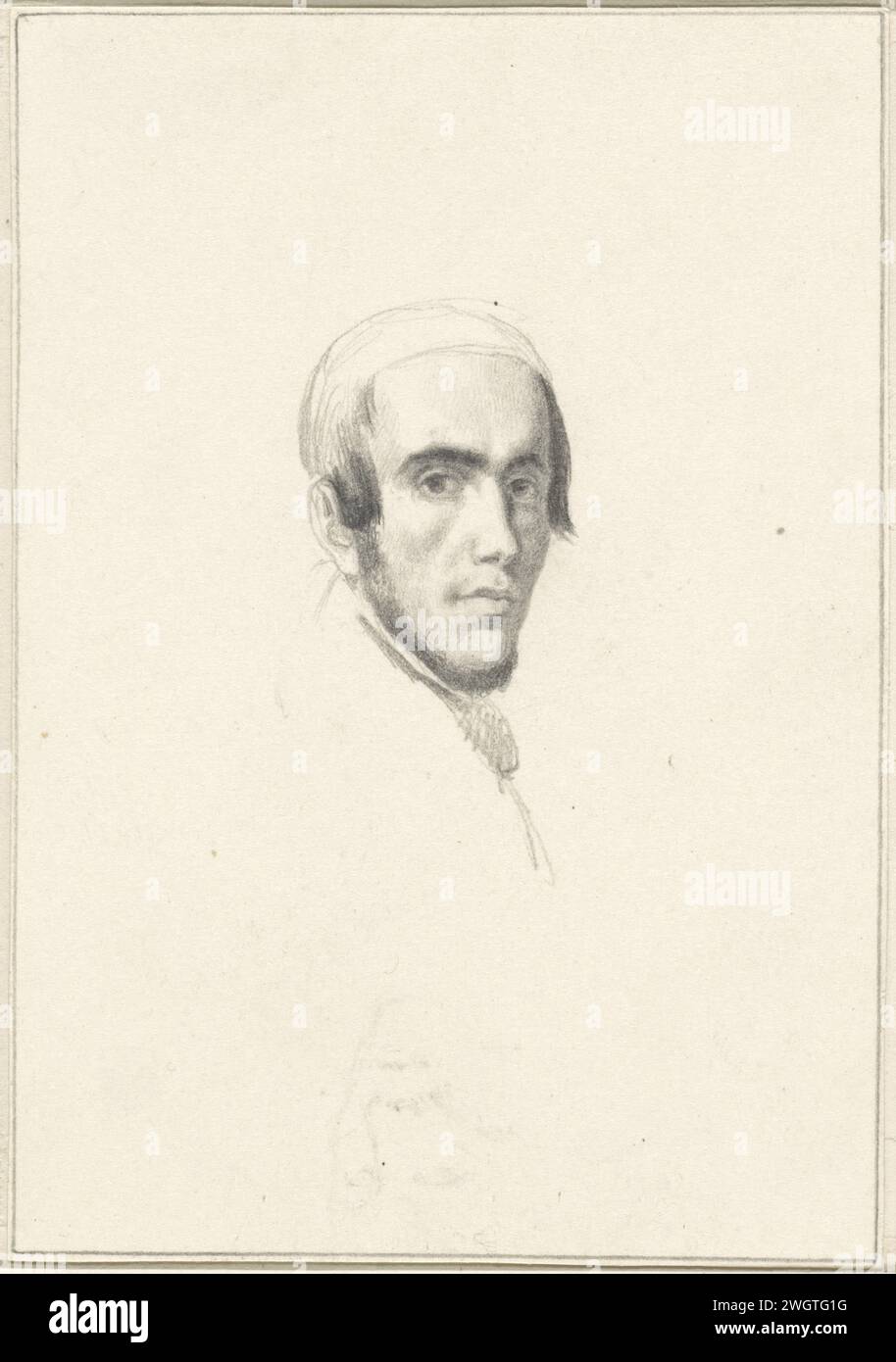 Self -portrait of Willem Hendrik Schmidt, Willem Hendrik Schmidt, 1819 ...