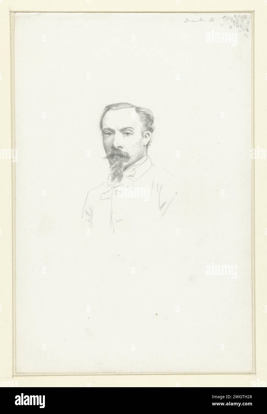 Portrait of a Lord with beard and mustache, Best Bust, Anonymous, 1881 ...