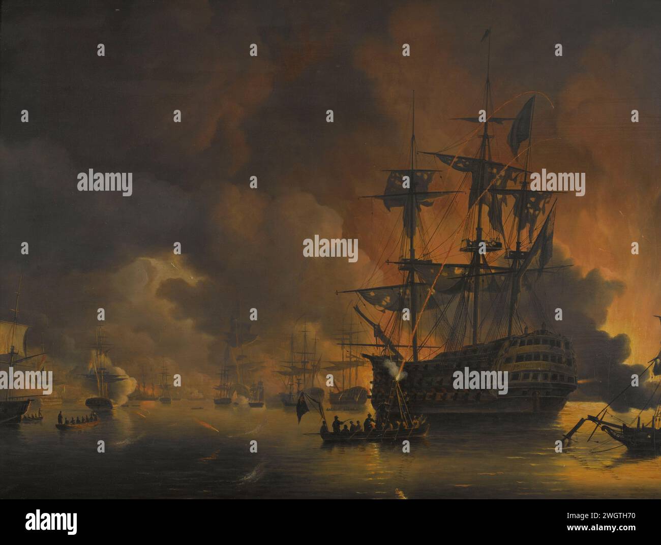 Dutch fire ships hi-res stock photography and images - Alamy