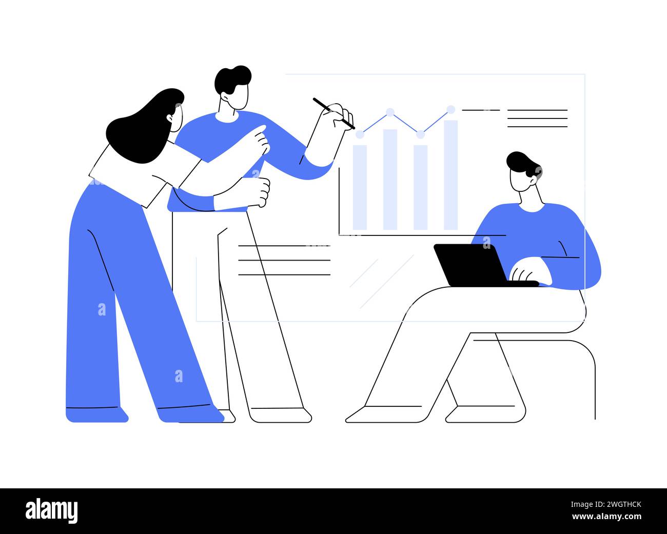 Collaborative creativity success Cut Out Stock Images & Pictures - Alamy