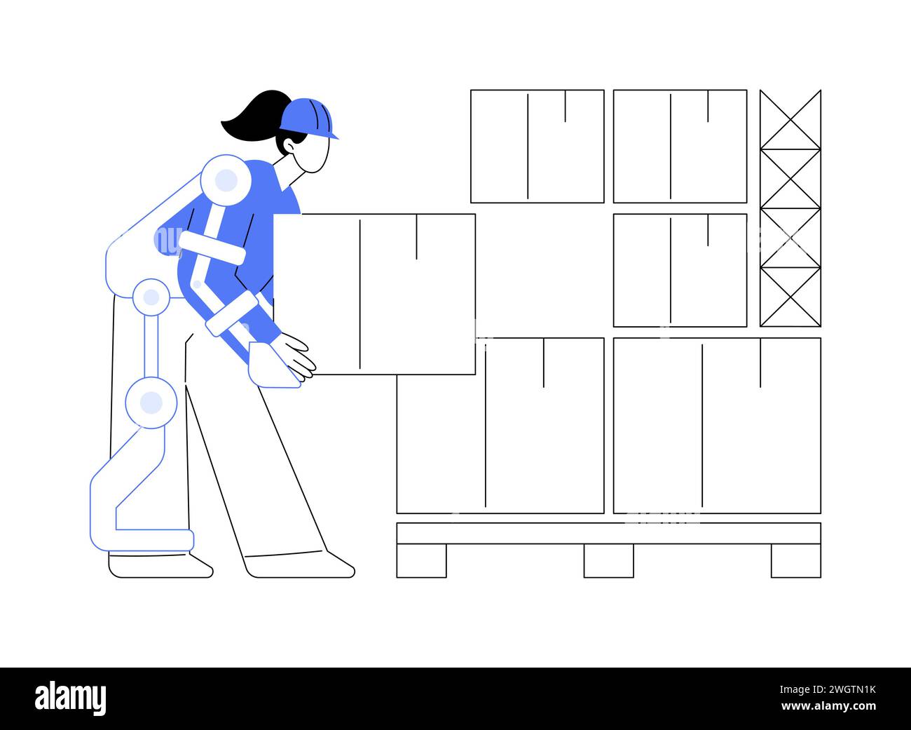 Exoskeletons isolated cartoon vector illustrations Stock Vector Image ... Exoskeletons isolated cartoon vector illustrations Stock Vector Image ...