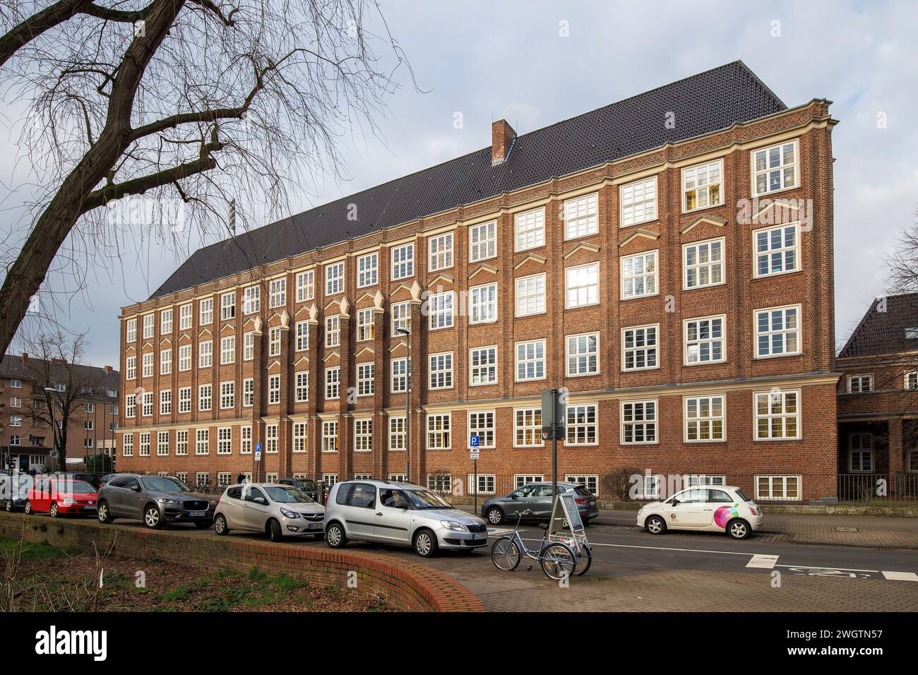 the Theodor-Heuss-school in the district Suelz, Cologne, Germany. die ...