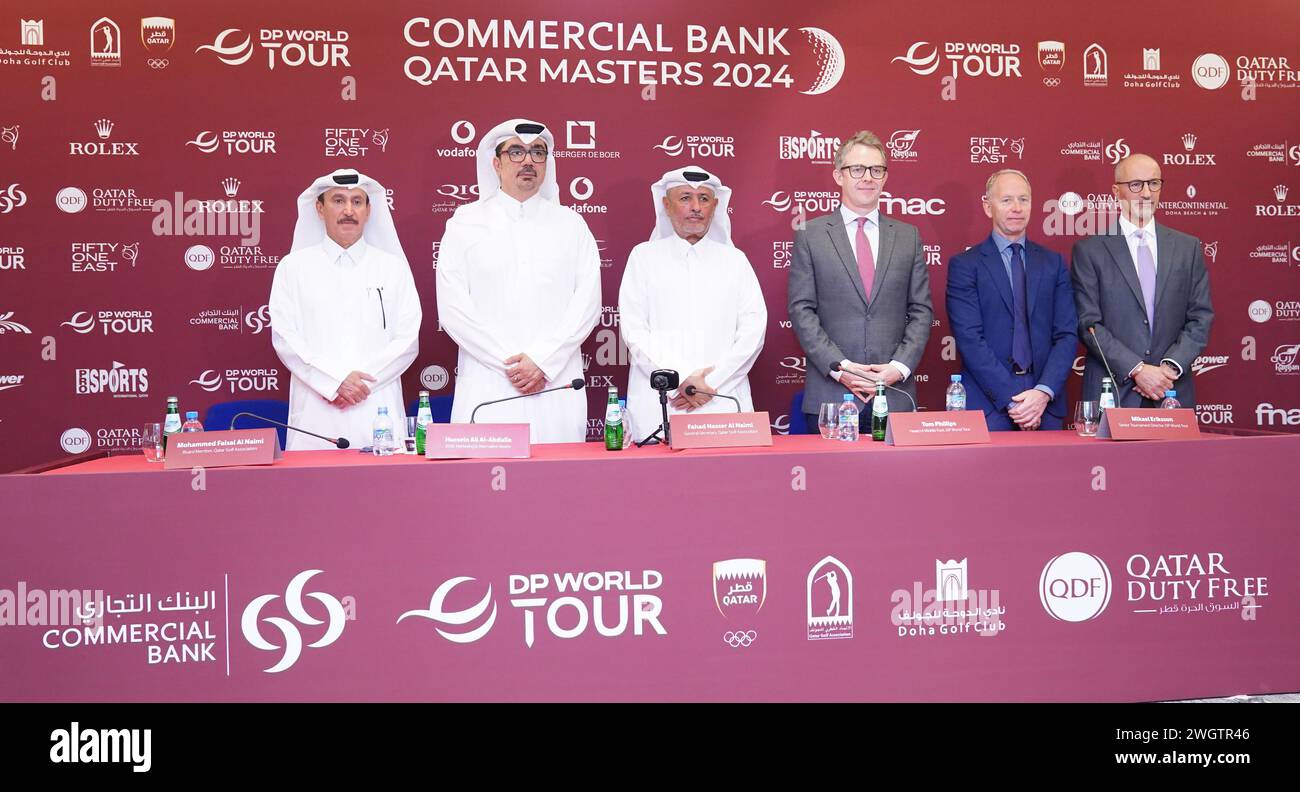 Commercial Bank Qatar Masters 2024 at Doha Golf Club will be held from ...