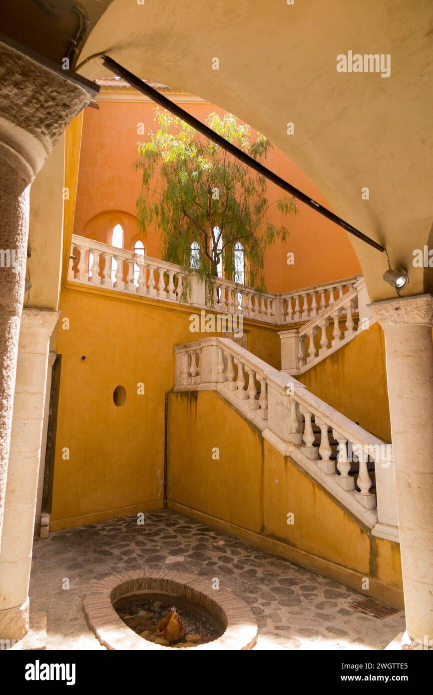 Interior of the chateau tower hi-res stock photography and images - Alamy