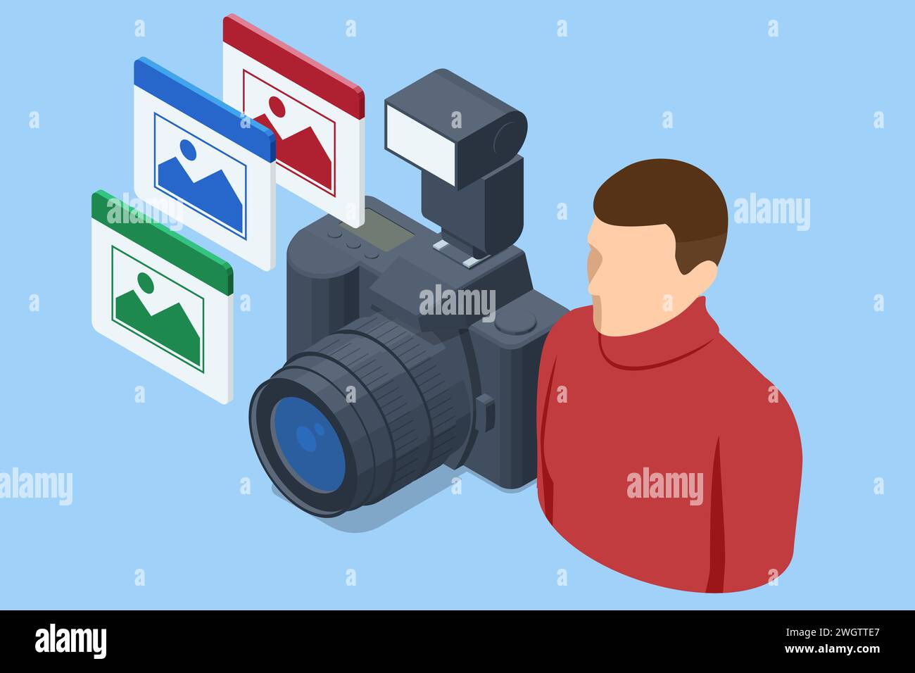Full body back to camera Stock Vector Images - Alamy