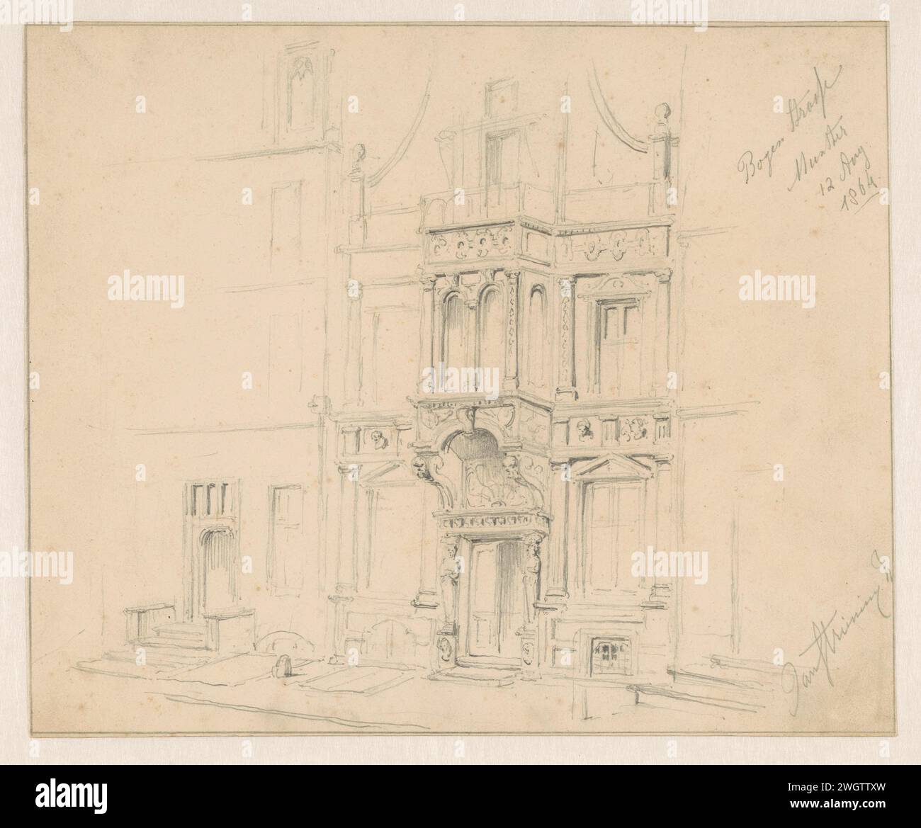 Bay window drawing hi-res stock photography and images - Alamy