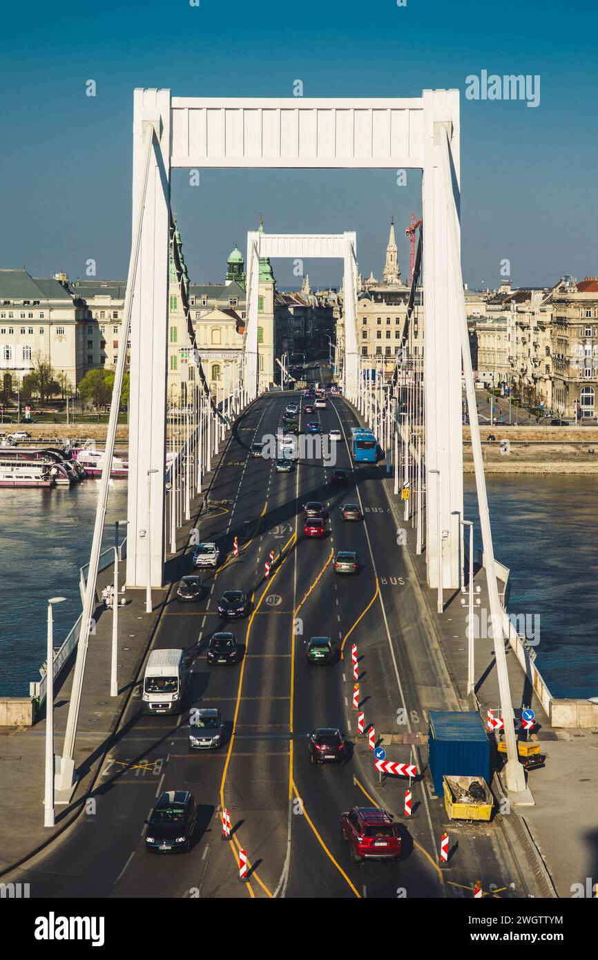 Elizabeth Bridge, Budapest Stock Photo - Alamy