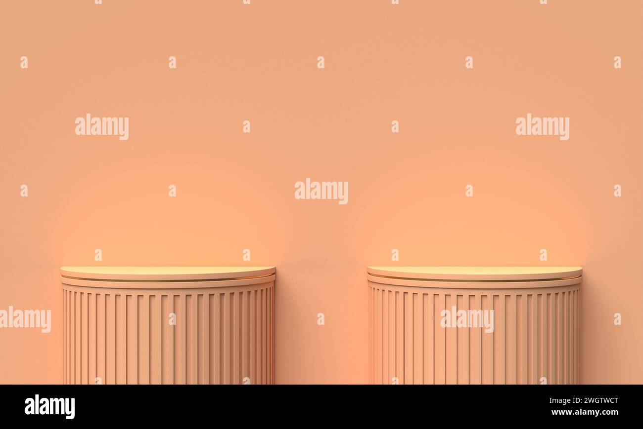 Peach coloured architecture hi-res stock photography and images - Alamy