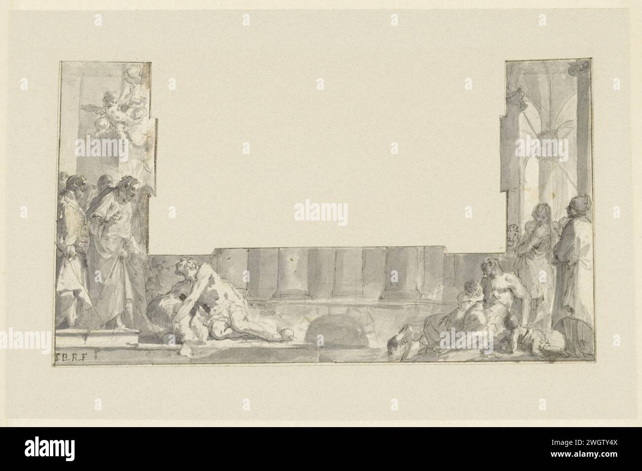 Right with Christ at the Poel van Bethesda, Antonio Balestra ...