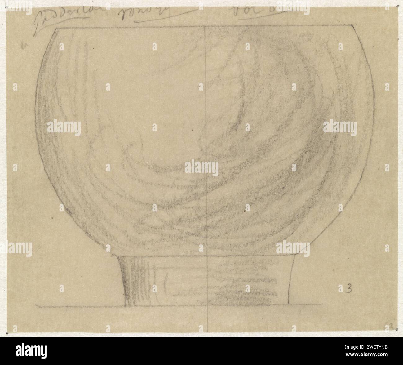 Design for Rondje Kommetje, Theo Colenbrander, 1851 - 1930 drawing ...