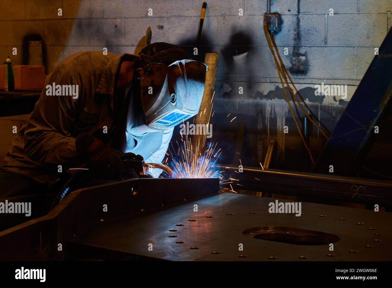 Welder jacket hi-res stock photography and images - Alamy