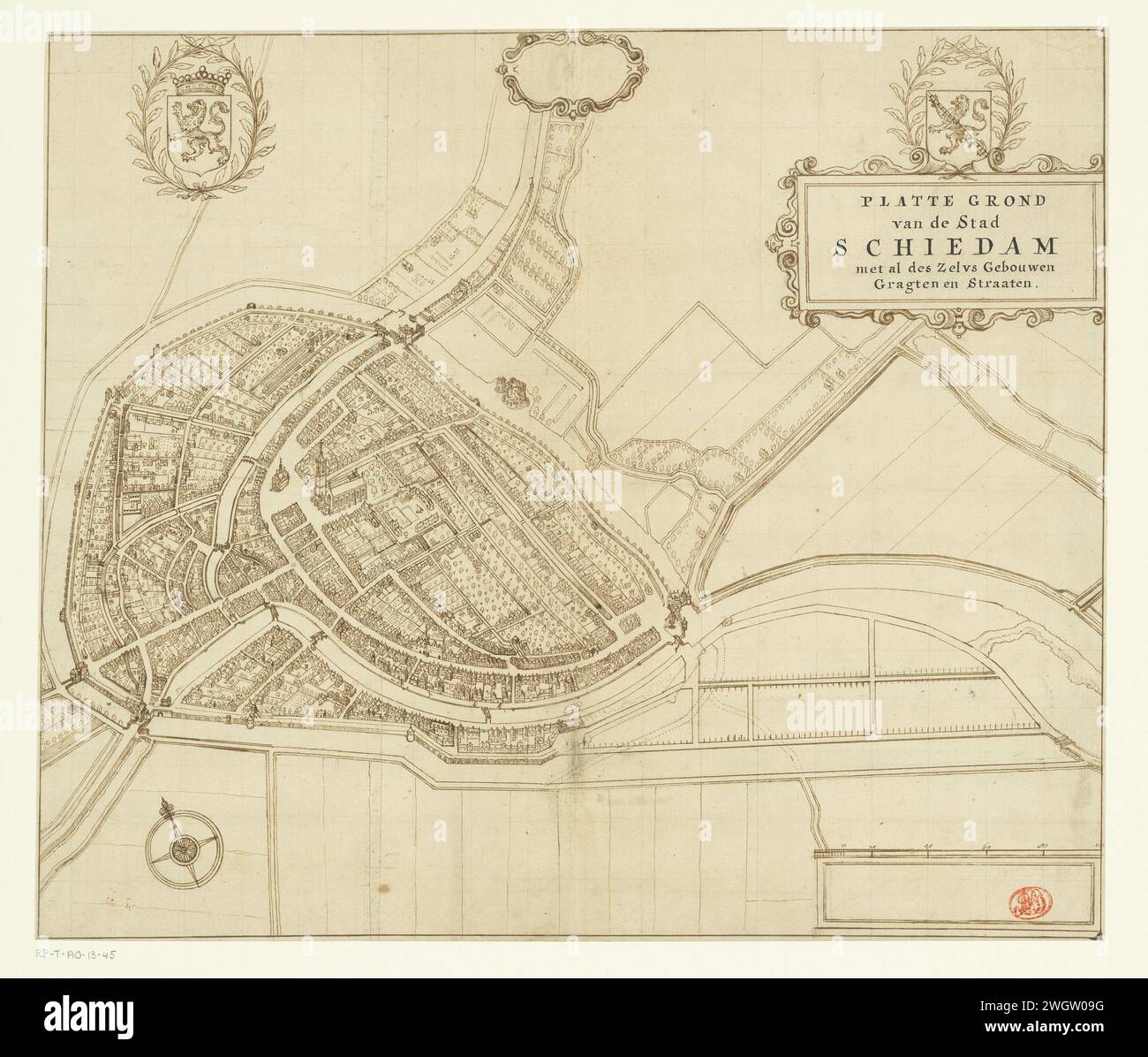 Grid map of a city hi-res stock photography and images - Alamy
