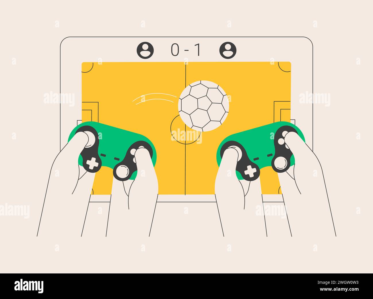 Sports games abstract concept vector illustration Stock Vector Image ...
