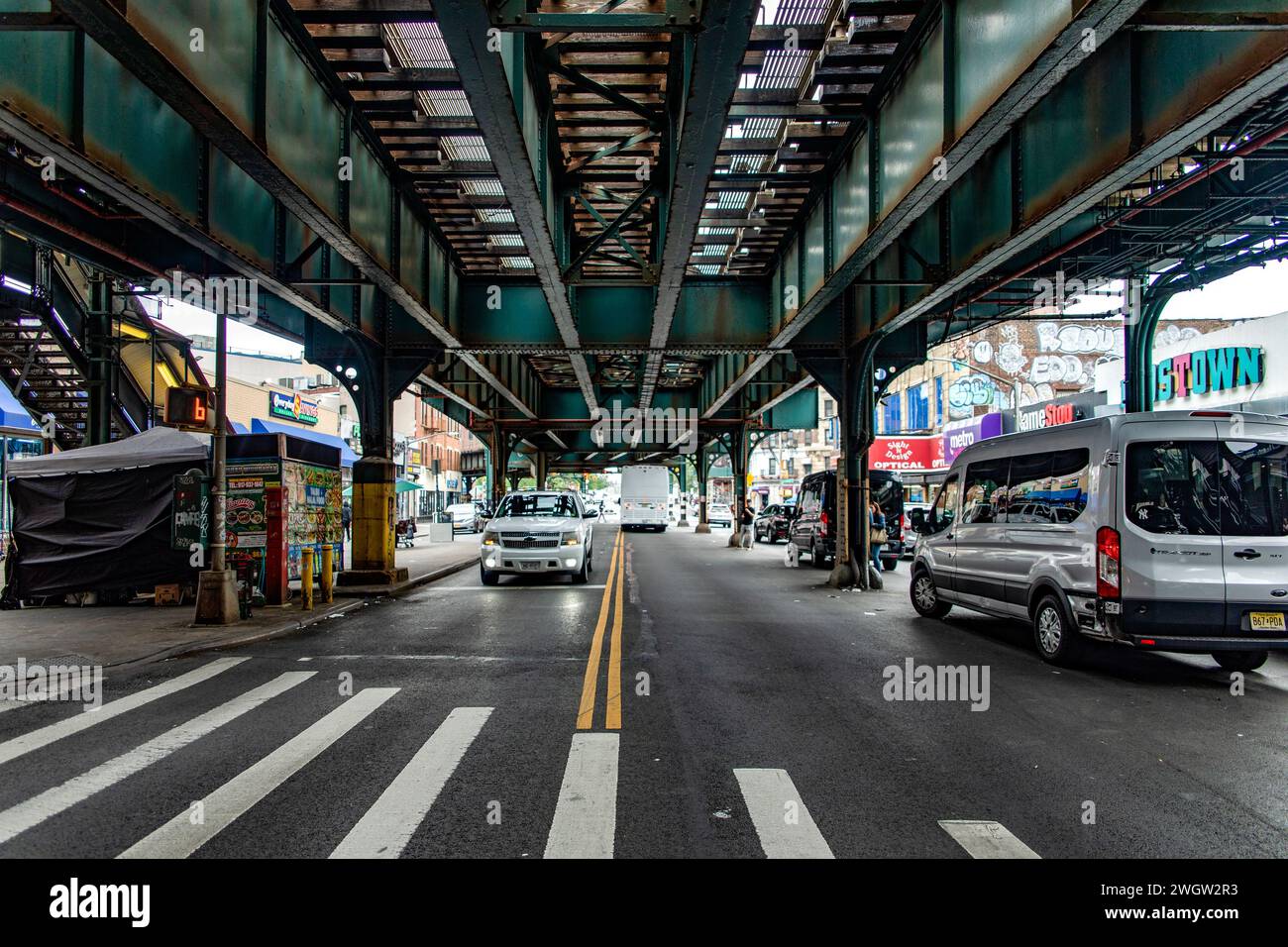 New York, USA; January 3, 2024: One of the sections of the Grand ...