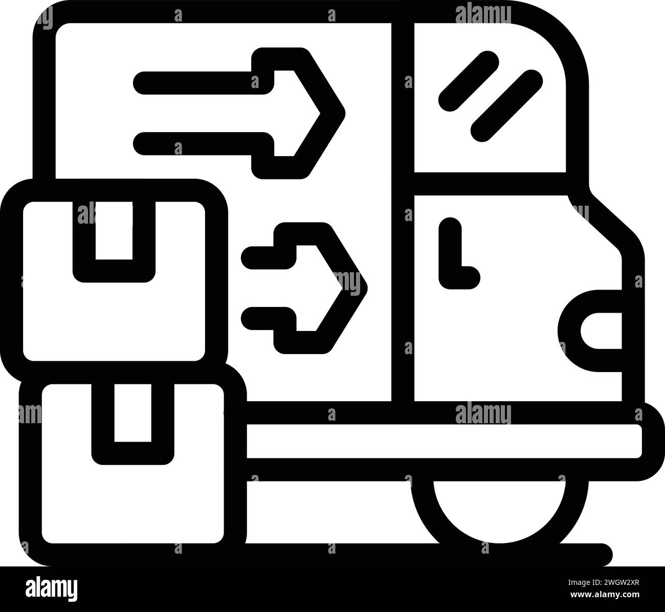 Loading apparatus Stock Vector Images - Alamy