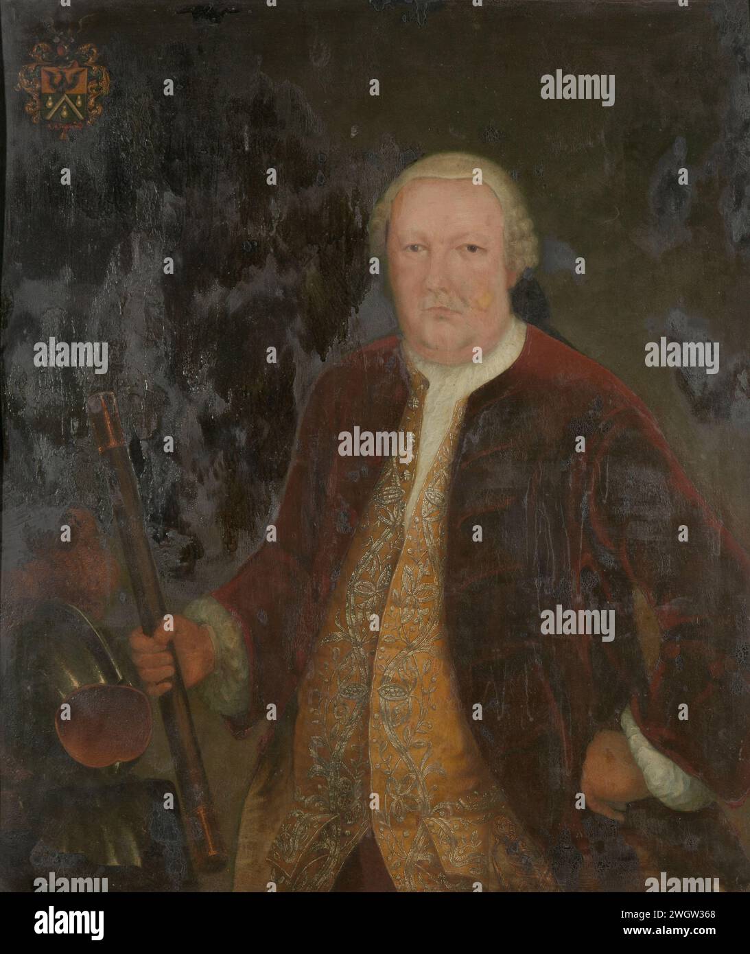 Portrait of Petrus Albertus van der Parra, Governor-General of the ...