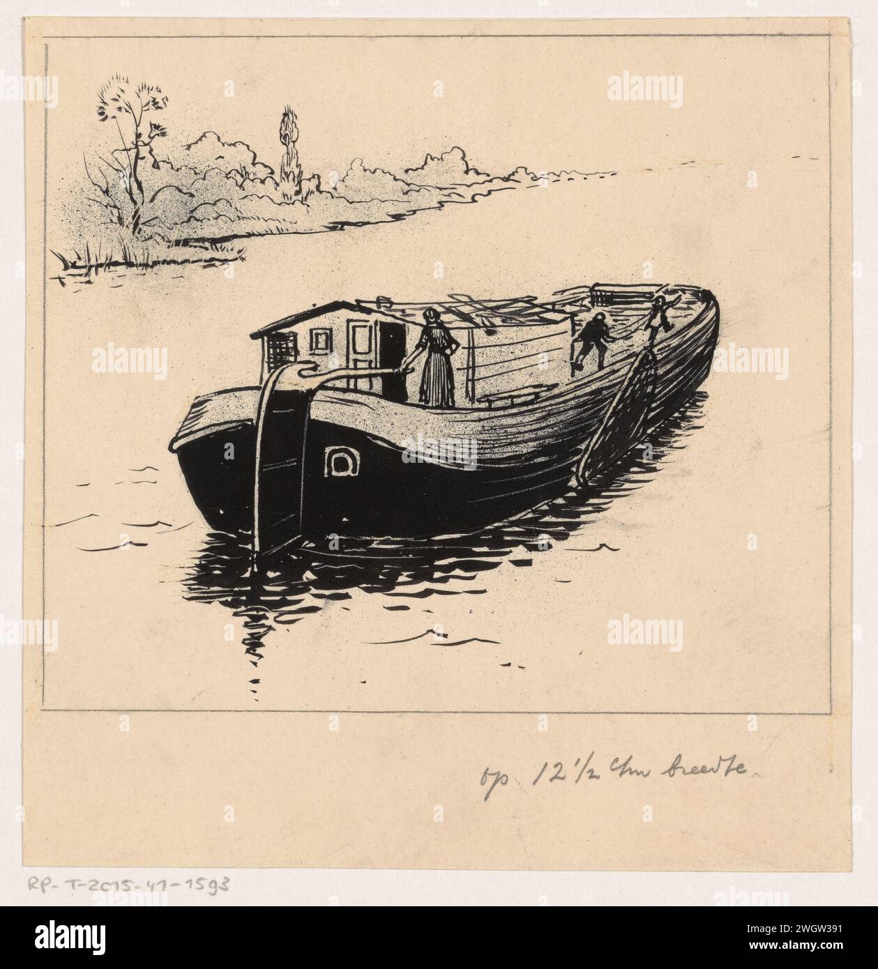 Boat drawing 1900 hi-res stock photography and images - Alamy