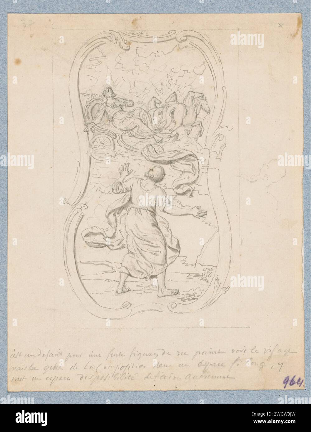 The Ascension of Elia (in box with 43 drawings), Louis Fabritius ...