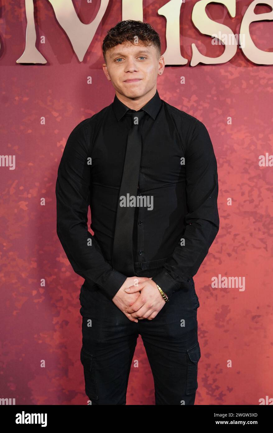 Daniel Huttlestone attends a celebrity screening of Les Miserables remastered at the Odeon Luxe ...