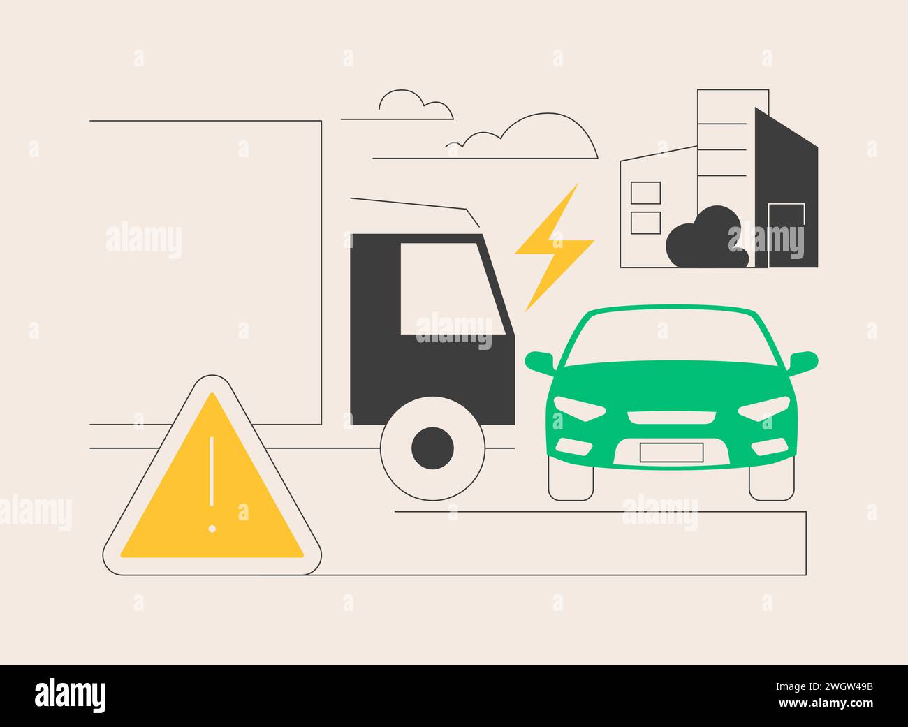 Traffic accident abstract concept vector illustration Stock Vector ... Traffic accident abstract concept vector illustration Stock Vector ...