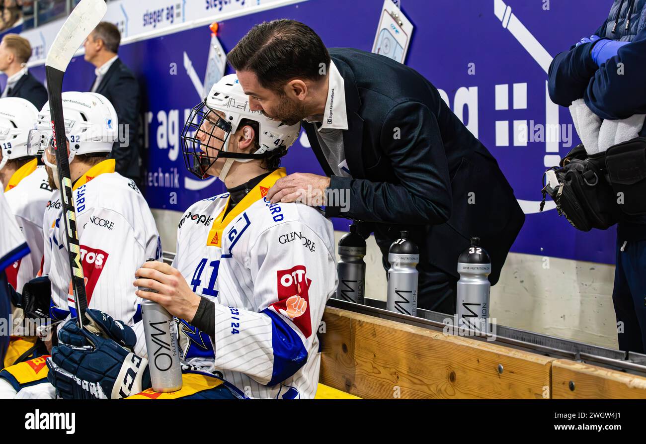 EHC Kloten - EV Zug, Stimo Arena, National League NL, Regular Season ...