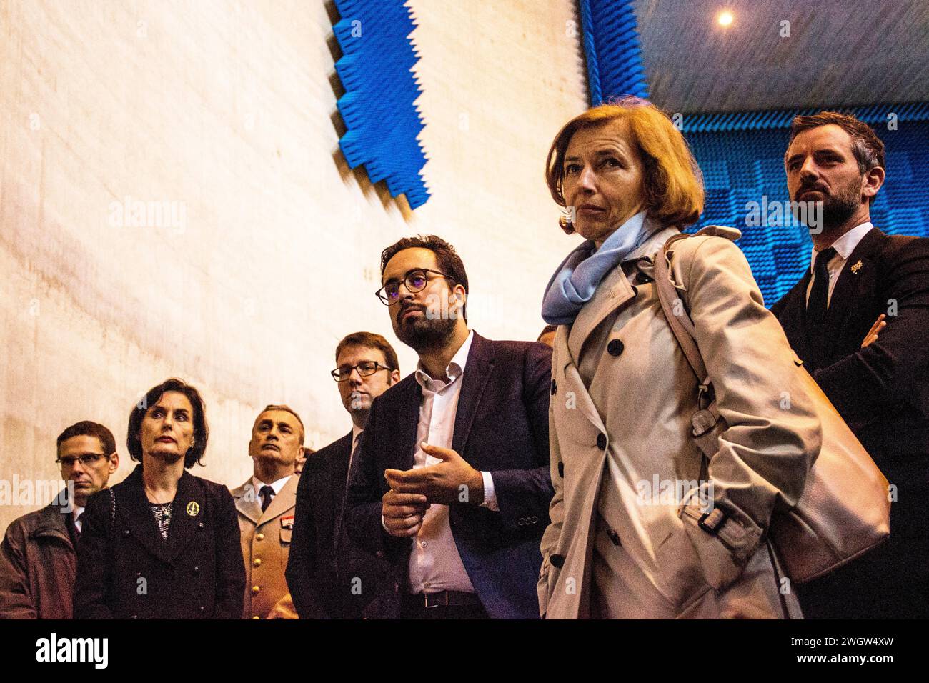 Florence Parly - Minister of Armed Forces, and Mounir Mahjoubi ...