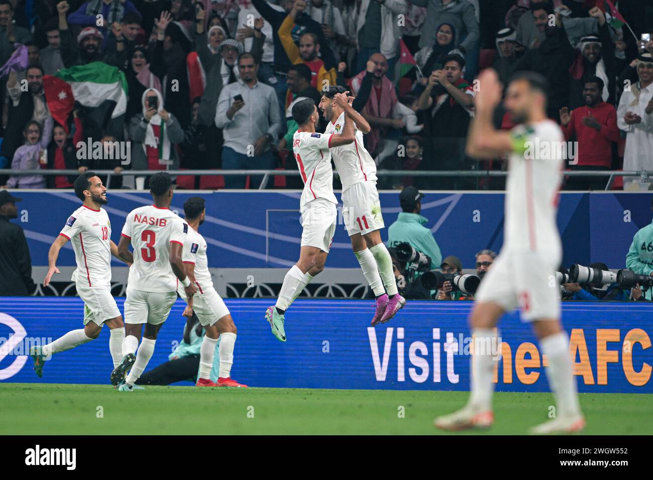AL RAYYAN, Qatar. 6 February, 2024. The AFC ASIAN CUP QATAR 2023 Semi ...
