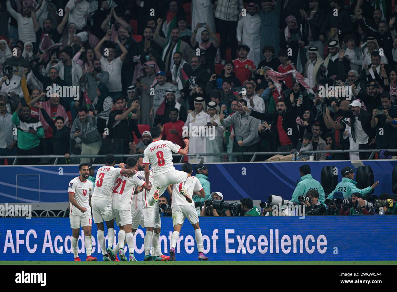 AL RAYYAN, Qatar. 6 February, 2024. The AFC ASIAN CUP QATAR 2023 Semi ...