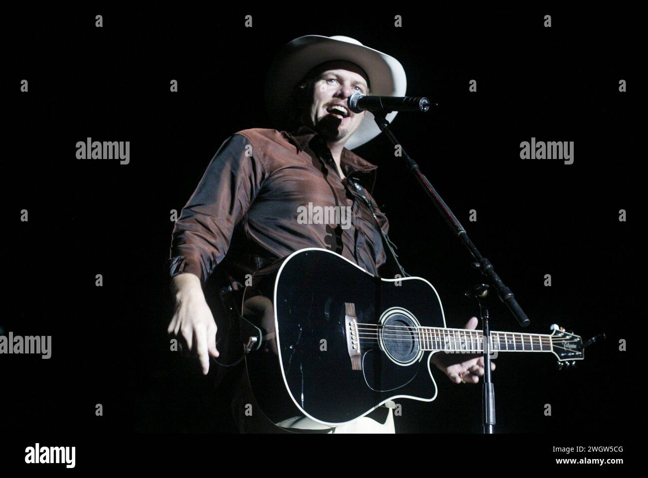 Nampa ID, USA. 15th Feb, 2002. Toby Keith concert held at Idaho Center ...