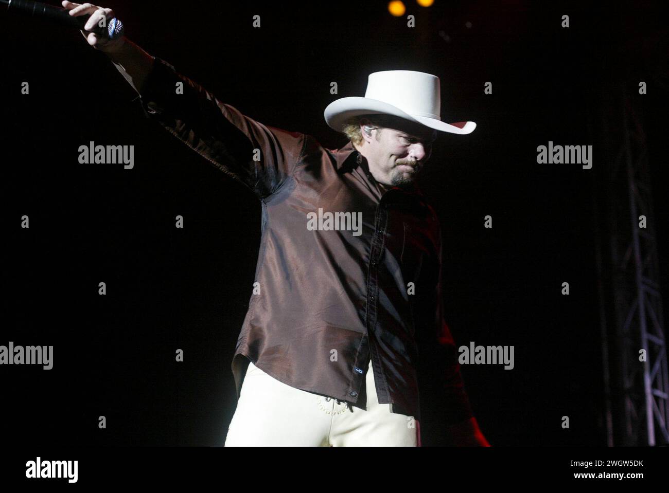 Nampa ID, USA. 15th Feb, 2002. Toby Keith concert held at Idaho Center ...